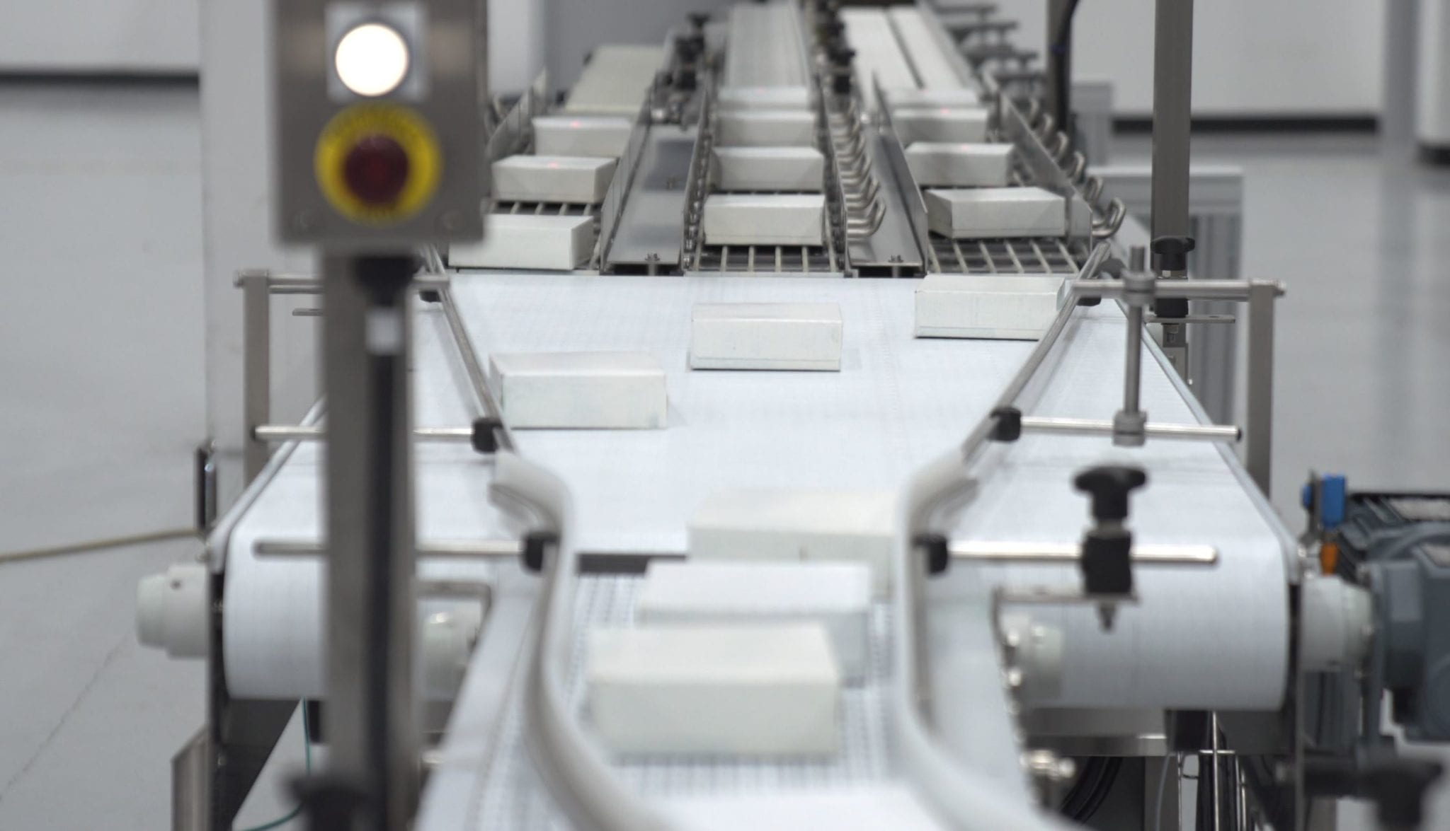 3 to 1 Lane Merge Conveyor System | 6 Stage Indexing Module