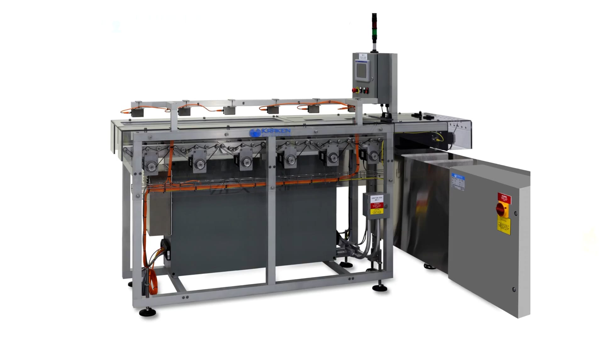 Accumulator/Indexer Infeed Transfer | Kraken Automation